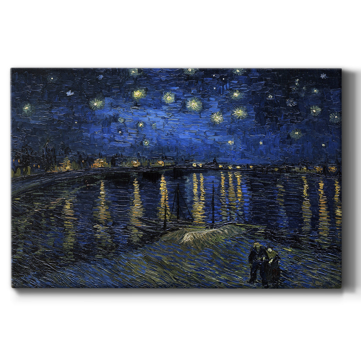 Starry Night Over Rhone - Canvas Art Print – Renditions Art
