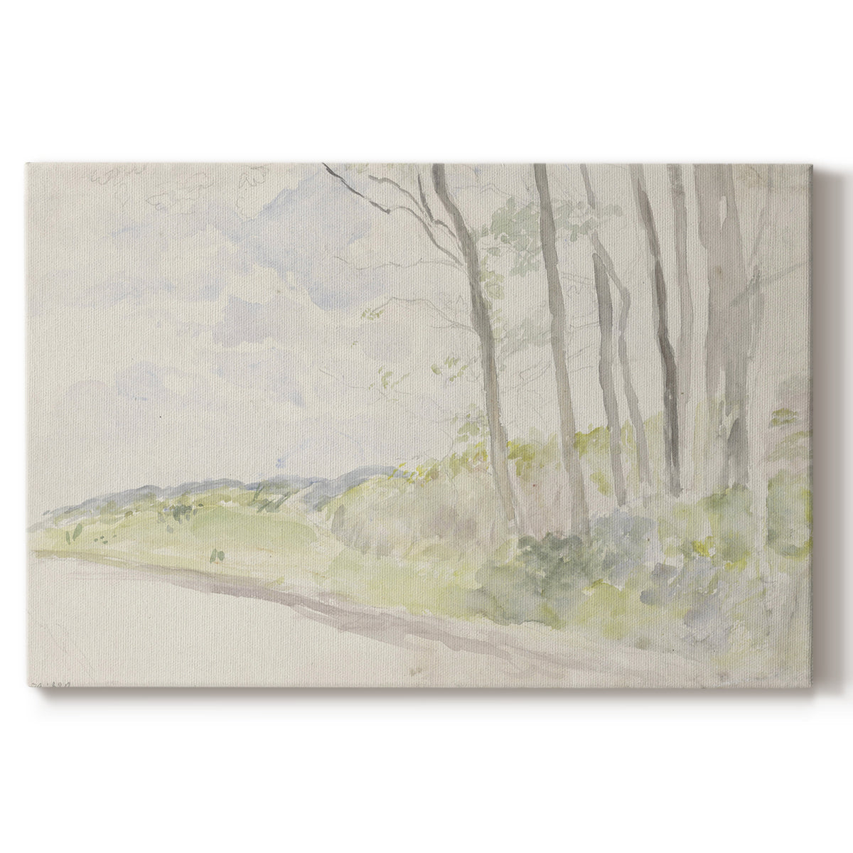 Vintage Watercolor LII - Canvas Art Print – Renditions Art